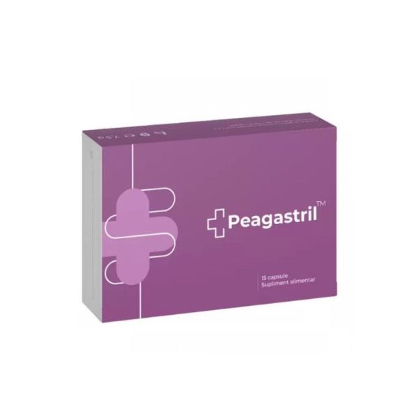 Peagastril, 15 capsule - Supliment pentru digestie